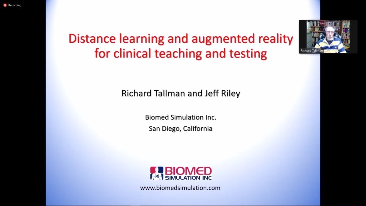 Distance Learning and Augmented Reality for Clinical Teaching and ...